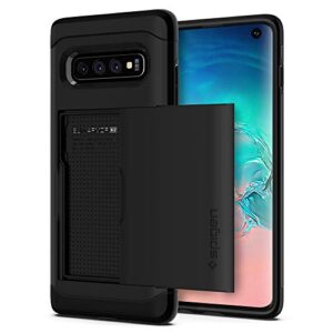 spigen slim armor cs designed for samsung galaxy s10 case (2019) - black