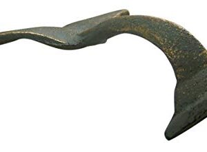 Whale Tail Cast Iron Wall Hook 4 3/4 Inch (Set of 3)