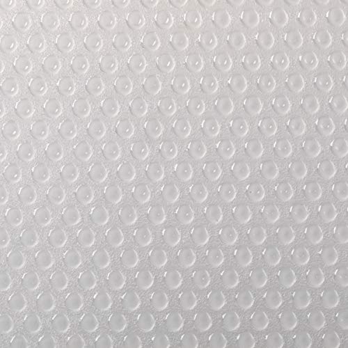 EasyLiner Clear Classic Shelf Liner - Durable Non Adhesive Fridge Liner - Easy to Install & Clean - Kitchen Liner Mat for Fridge Shelves - Food Safe Removable Shelf Liner - 20in. x 24ft. - Clear