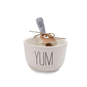 mud pie bistro yum dip bowl set, one size