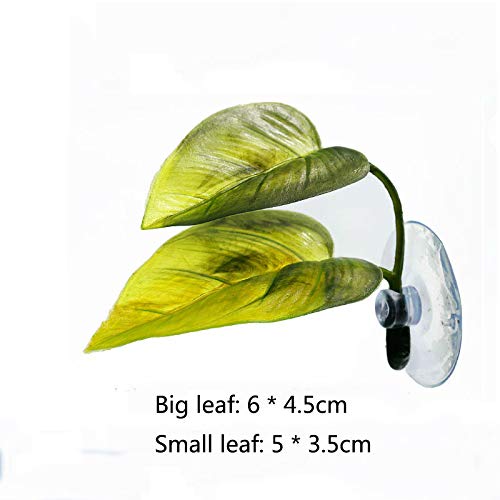 3 Pack Betta Fish Hammock Plant Leaf Pad Fish Spawning Grounds Breeding Resting Bed