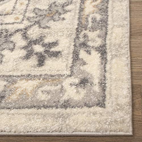 SUPERIOR Vintage Tilly Area Rug, 7' 10" x 10', Light Grey