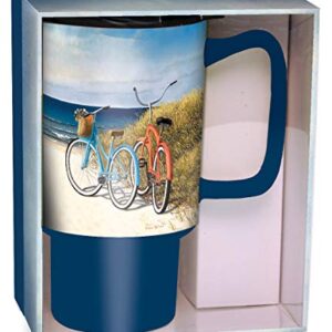 Lang Seaside Ride Travel Mug , 18 oz, Multi