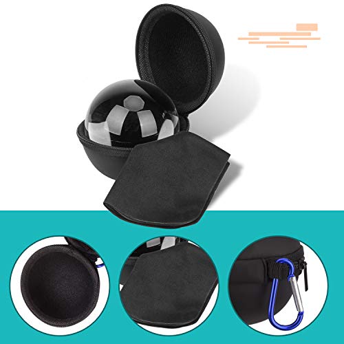 MerryNine Professional Photography Crystal Ball, K9 Crystal Glass Ball with Pouch (90mm, K9, with Pouch)