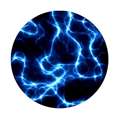 Lightning Bolts Electricity Voltage Light Design PopSockets PopGrip: Swappable Grip for Phones & Tablets