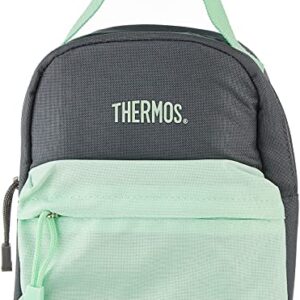 Thermos Mini Lunch Bag, Gray/Mint