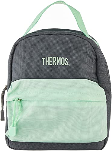 Thermos Mini Lunch Bag, Gray/Mint