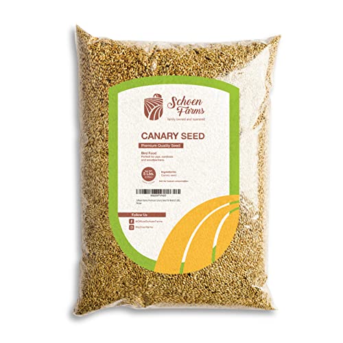 Schoen Farms Premium Canary Seed for Birds (5 LBS)