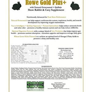 Rowe Gold Plus+ Rabbit & Cavy Supplement (2.2LB)