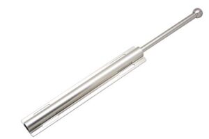 12" valet rod standard for closet satin nickel sn metal