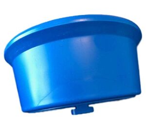 all things bunnies easy twist on feed/water bowls - 2 sizes/6 colors (26oz, blue)