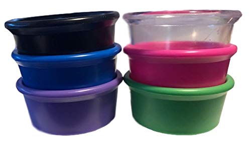 All Things Bunnies Easy Twist On Feed/Water Bowls - 2 Sizes/6 Colors (26oz, Blue)