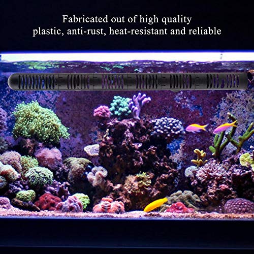 Garosa Aquarium Heater Guard Protector Heat-Resistant Fish Tank Heating Rod Sleeve Durable Heater Protection Cover with Suction Cups