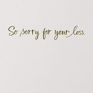 Hallmark Sympathy Loss of Pet Card (Friendship of A Pet)