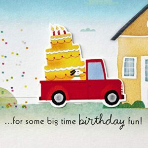 Hallmark Paper Wonder Paper Craft Birthday Card (Birthday Fun)