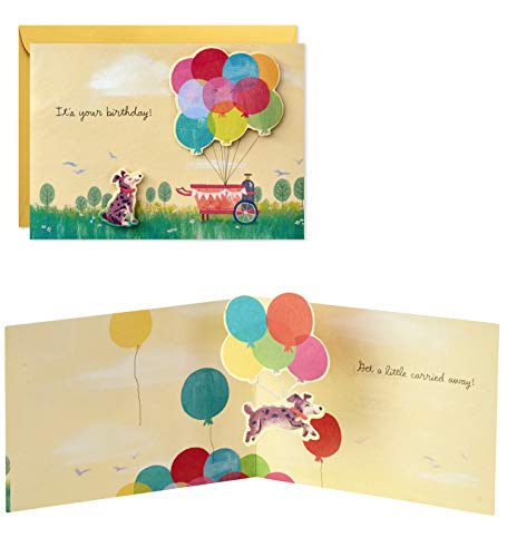 Hallmark Paper Wonder Pop Up Birthday Card (Get Carried Away)