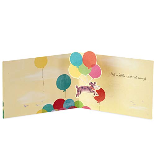 Hallmark Paper Wonder Pop Up Birthday Card (Get Carried Away)