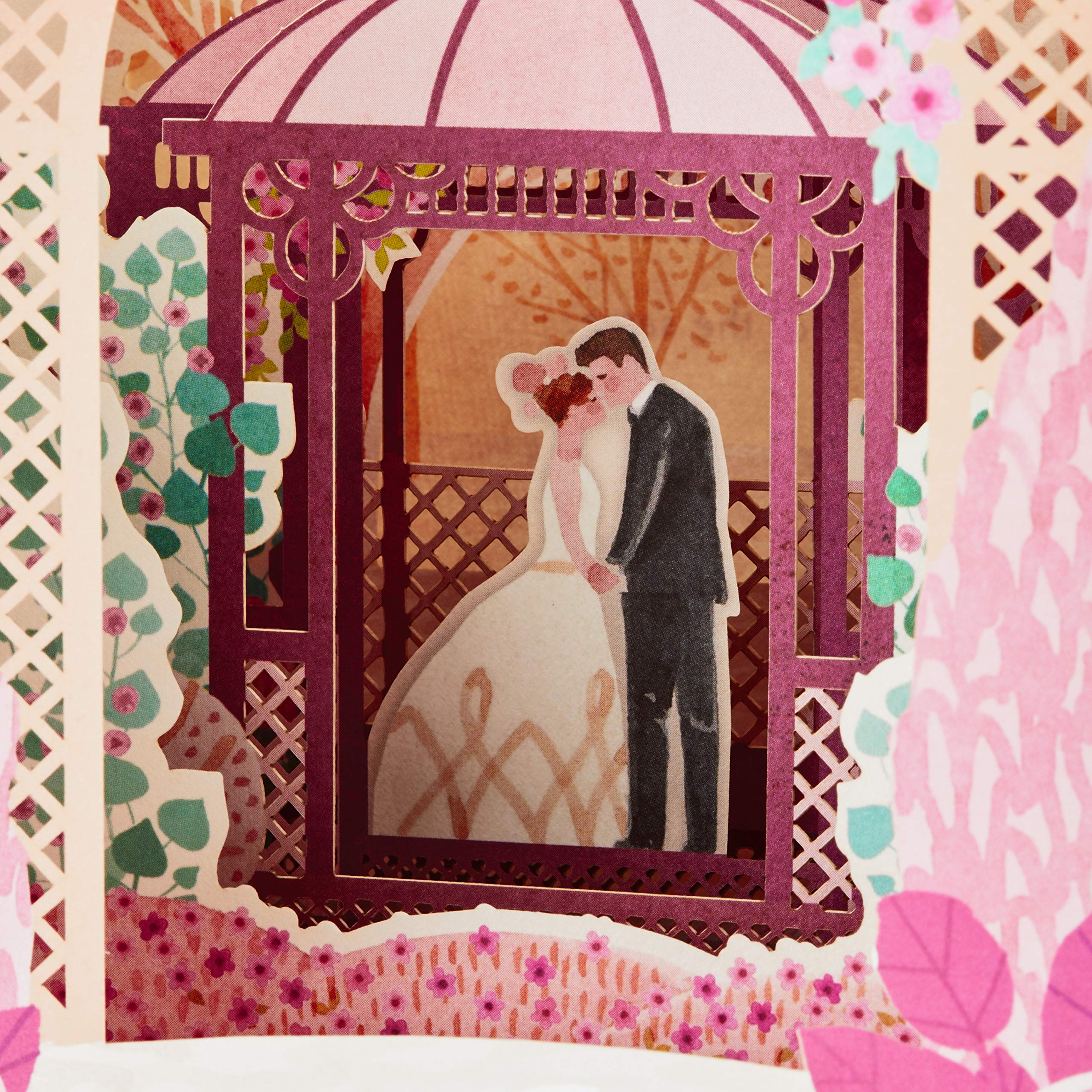 Hallmark Paper Wonder Displayable Pop Up Wedding Card (Have, Hold, Love, Last)