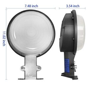 BBMI LED Barn Light, Dusk to Dawn Yard Light with Photocell, 35Watts, 5000K 5000lm Daylight, Outdoor Security Light for Area Lighting, DLC & ETL Listed