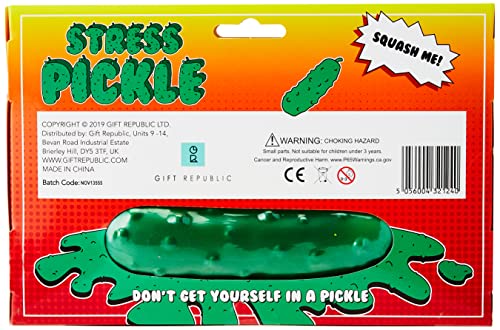 Gift Republic Stress Pickle Squeeze Toy