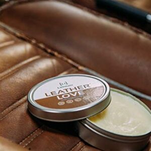 Leather Love - The Best Leather Conditioner On The Planet, Brings Old Leather Back To Life, All Natural Ingredients Mixed With Serious Science, Restores, Rehydrates, Protects (8oz)