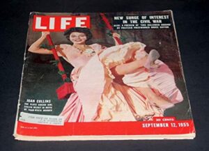 life magazine september 12 1955 joan collins