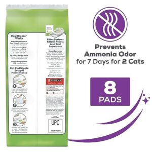 Purina Tidy Cats Cat Litter Breeze Pads Refill Pack Multi Cat Litter Pads - 8 ct. Bag