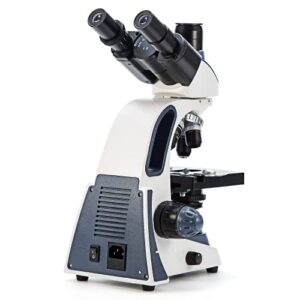 Swift SW380T 40X-2500X Magnification, Siedentopf Head, Research-Grade Trinocular Microscope Compound Lab with Wide-Field 10X/25X Eyepieces, Mechanical Stage, Ultra-Precise Focusing, Camera-Compatible