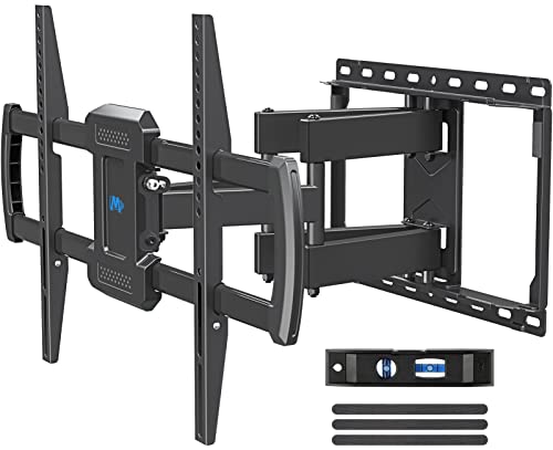 Mounting Dream TV Mount for Most 42-75 inch Flat Screen TVs Up to 100 lbs, Full Motion TV Wall Mount with Swivel Articulating 6 Arms, TV Wall Mounts Fit 12'', 16” Wood Studs, Max VESA 600x400mm