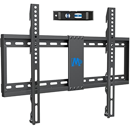 Mounting Dream Fixed TV Wall Mount TV Bracket for 42-70 inch TVs, Low Profile TV Mount with Height Adjustable Holds up to 132 lbs, Max VESA 600 x 400mm, TV Mounts Fit 16'' / 18'' / 24'' Wood Studs