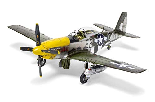 Airfix A05138 North American P51-D Mustang (Filletless Tails), Assorted