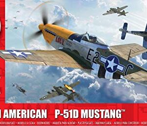 Airfix A05138 North American P51-D Mustang (Filletless Tails), Assorted