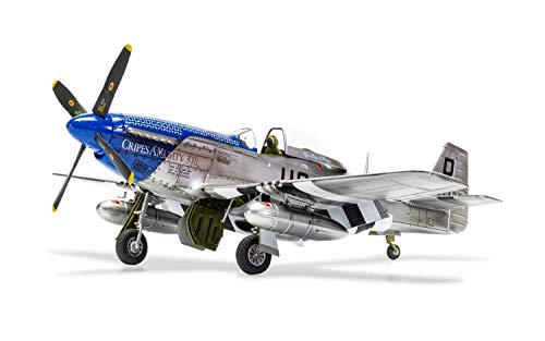 Airfix A05138 North American P51-D Mustang (Filletless Tails), Assorted