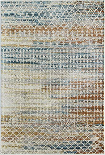 CosmoLiving Manhattan Collection Area Rug 8' x 10' Tribal Harvest