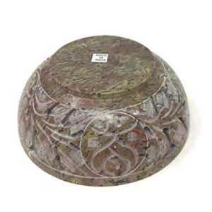 vrinda Soapstone Scrying/Smudge Bowl