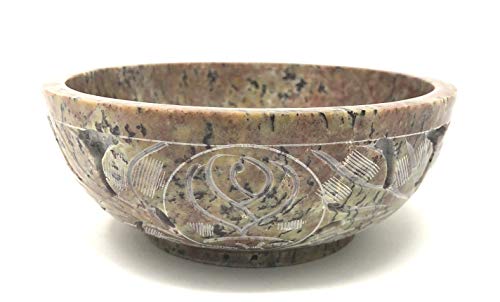 vrinda Soapstone Scrying/Smudge Bowl