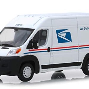 Greenlight 86154 1: 43 2018 Ram Promaster 2500 Cargo High Roof - United States Postal Service (USPS) - New Tooling, Multi