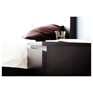 IKEA Malm 2-Drawer Chest, Black-Brown