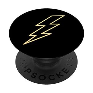 lightning bolt popsockets popgrip: swappable grip for phones & tablets