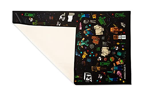 Minecraft Mob Printed Area Rug | Indoor Floor Mat, Accent Rugs For Living Room and Bedroom, Home Decor For Kids Playroom | Video Game Gifts And Collectibles | 60 x 39 Inches