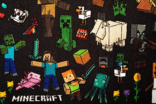 Minecraft Mob Printed Area Rug | Indoor Floor Mat, Accent Rugs For Living Room and Bedroom, Home Decor For Kids Playroom | Video Game Gifts And Collectibles | 60 x 39 Inches