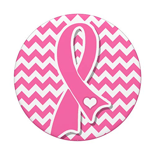 Popsocket Pink Ribbon - Breast Cancer Awareness Pop Socket 3 PopSockets PopGrip: Swappable Grip for Phones & Tablets