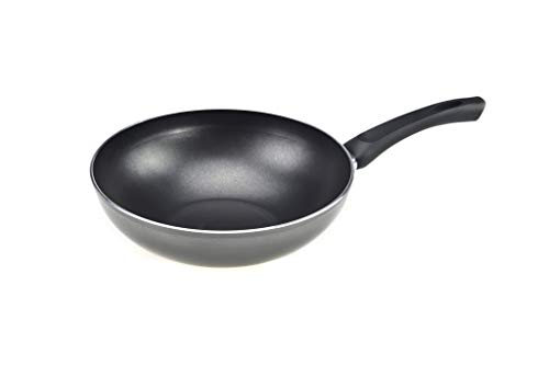 Ravelli Italia Linea 85 Non Stick Induction Wok Stir Fry Pan, 11 Inch