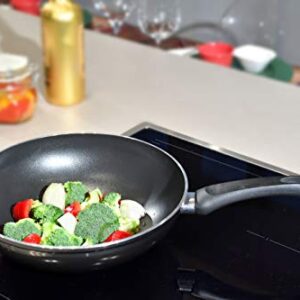 Ravelli Italia Linea 85 Non Stick Induction Wok Stir Fry Pan, 11 Inch