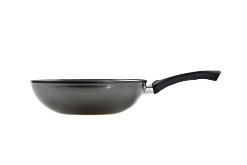 Ravelli Italia Linea 85 Non Stick Induction Wok Stir Fry Pan, 11 Inch