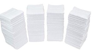 simpli-magic 79171 terry towel cleaning cloths, pack of 50 , standard , white