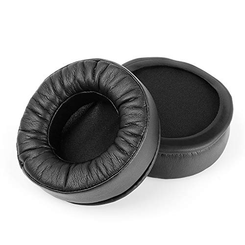 Protein Leather Replacement Ear Pads Earpads Cushion Compatible with All Headphones 70mm 75mm 80mm 85m 90mm 95mm 100mm 105mm 110mm (100mm)