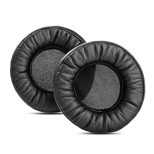 Protein Leather Replacement Ear Pads Earpads Cushion Compatible with All Headphones 70mm 75mm 80mm 85m 90mm 95mm 100mm 105mm 110mm (100mm)