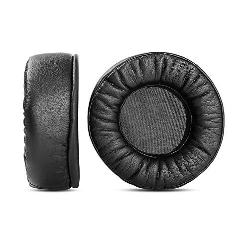 Protein Leather Replacement Ear Pads Earpads Cushion Compatible with All Headphones 70mm 75mm 80mm 85m 90mm 95mm 100mm 105mm 110mm (100mm)