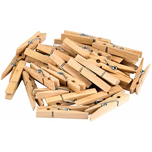 Teacher Created Resources STEM Basics: Medium Clothespins, Pack of 50